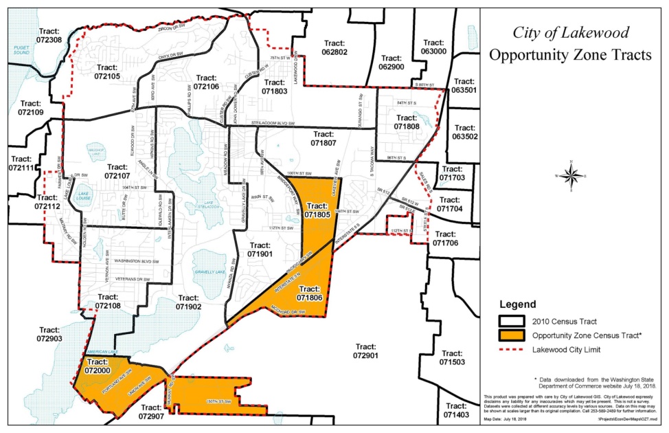 Opportunity Zones in Lakewood - City of Lakewood