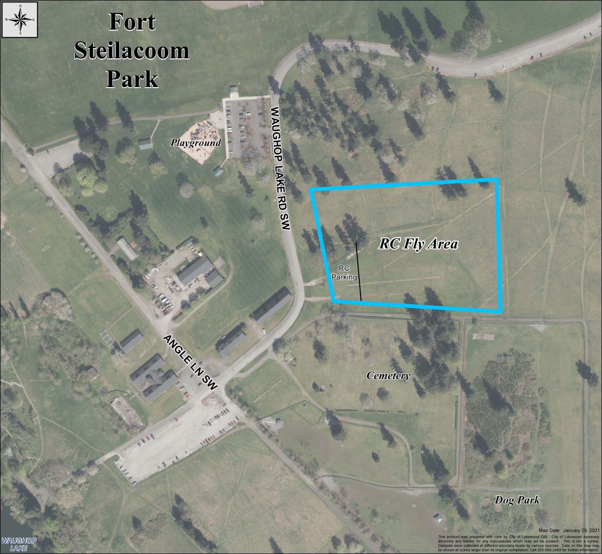 RC Fly area at Fort Steilacoom Park - City of Lakewood