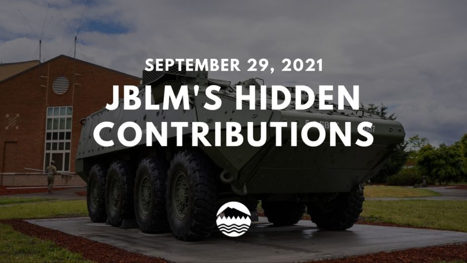 JBLM's Hidden Contributions - City of Lakewood