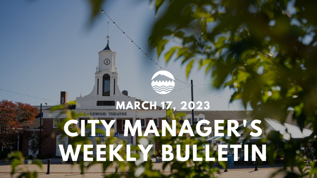 City Manager's Weekly Bulletin Archives - City of Lakewood